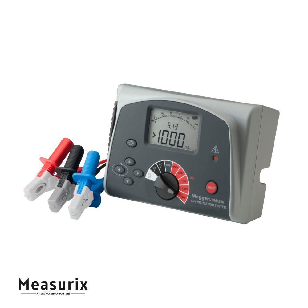 Megger BM5200 5 kV Insulation Resistance Tester - Measuring Tools ...